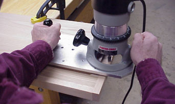 meg products edge triming router base