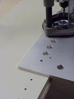 meg products - shelf pin holes